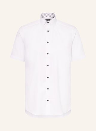 Olymp Kurzarm-Hemd Luxor Modern Fit weiss