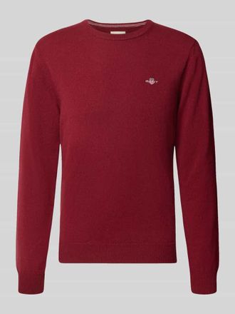 GANT Regular Fit Pullover aus reiner Wolle
