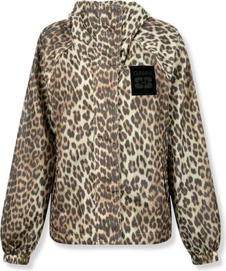 Ganni Femme, Vestes, Multicolore, Taille: 34/36 FR Nylon Jacket