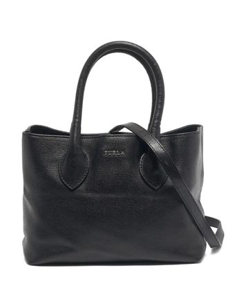 Furla Tote Bag mit mittlerem Rei&szlig;verschluss - Schwarz