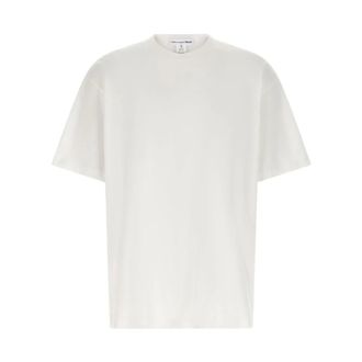 Comme Des Gar&ccedil;ons Homme, Tops, Blanc, Taille: XS T-shirt col rond