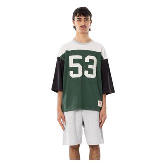Champion Time Capsule 3/4 Sleeves Football Tee - - Tops - Herren - Gr&uuml;n - S