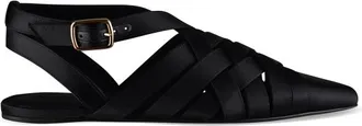 Loro Piana Silene Ballerinas Schwarz