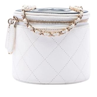 Chanel Pre-owned Quilted Lambskin Crossbody Bag - - Pre-owned - Damen - Wei&szlig; - ONE SIZE