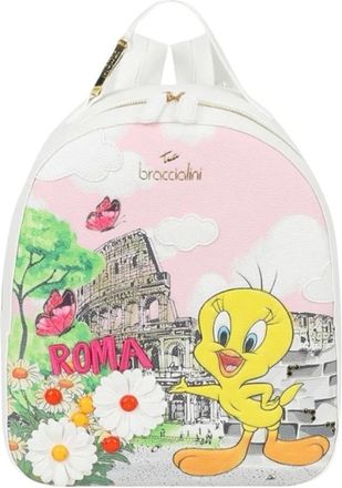 Braccialini Femme, Sacs, Multicolore, Taille: ONE Size Cartoline Backpack