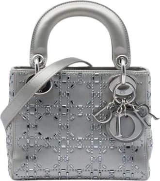 Dior Pre-owned Lady Dior - Femme - Pre-owned - Gris - Taille: ONE Size