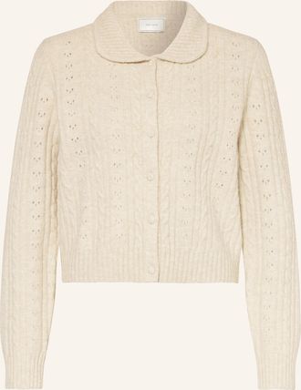 Neo Noir Neo Noir Strickjacke Emelie weiss