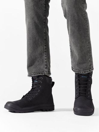 Palladium Schn&uuml;rstiefeletten Pampa Sport Cuff Wps 72992-010-M Schwarz