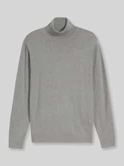 Tom Tailor Rollkragenpullover mit Feinstrickstruktur