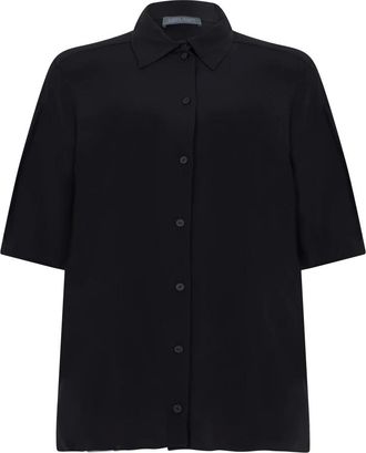 Alberta Ferretti Femme, Blouses et Chemises, Noir, Taille: 42 FR Blouses & Chemises