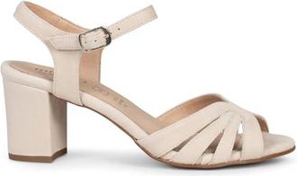 miMaO Sandales en cuir &agrave; talon large BEIGE EU 38