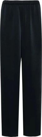 Vince Femme, Pantalons, Bleu, Taille: 40 FR Pantalon Large Bleu Élégant