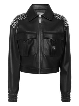 Philipp Plein veste Deluxe Signature - Noir