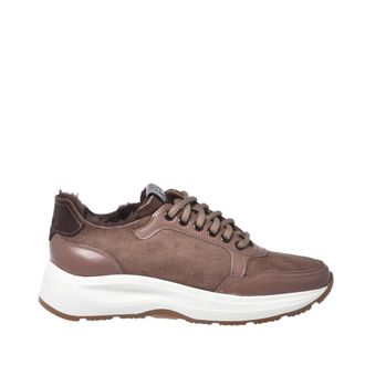 Baldinini Low-Top Sneaker - SNEAKER BALDININI - Gr. 37,5 (EU) - in Taupe - f&uuml;r Damen
