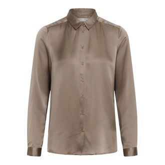 Inwear Chemise - Femme - Blouses et Chemises - Brun - Taille: 38 FR