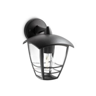 Philips Lanterne murale ext&eacute;rieure Philips Creek - Aluminium - Noir