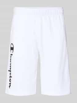 Champion Sweatshorts mit Logo-Print und -Stitching