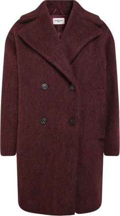 Max Mara Manteau Double-Boutonnage - Femme - Manteaux - Rouge - Taille: 32 FR