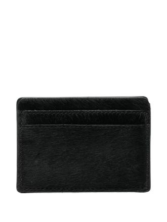 SAPIO porte-cartes en cuir grainé - Noir