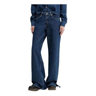 Karl Lagerfeld MR Relaxed High Waist Jeans - - Jeans - Damen - Blau - W28 L30