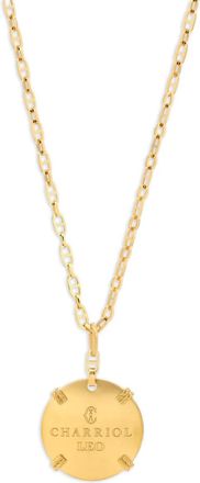 Charriol Halskette mit L&ouml;we-Anh&auml;nger - Gold