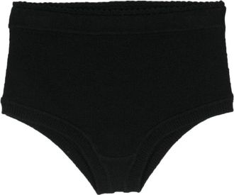 Dries Van Noten Femme, Sous-v&ecirc;tements, Noir, Taille: 40 FR Crochet Shorts