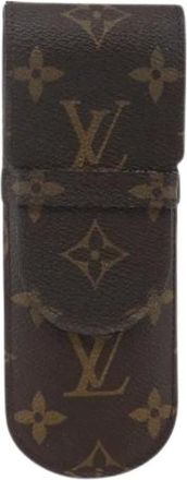 Louis Vuitton unisex, Pre-owned, Brun, Taille: ONE Size Pre-owned Etui &agrave; stylo