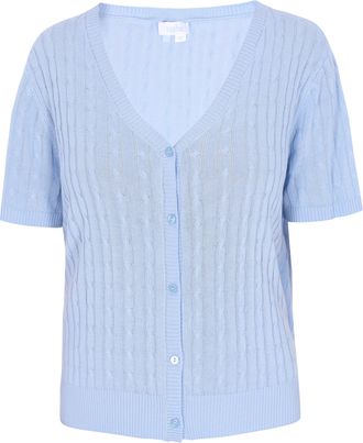 Usha Strickjacke Frauen hellblau