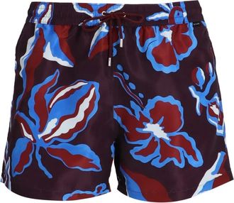 Paul Smith short de bain Bohemia &agrave; fleurs - Violet