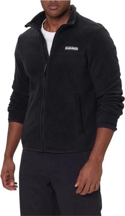 Napapijri Homme, Sweatshirts et sweats &agrave; capuche, Noir, Taille: XL Dergana Zip SweaT-shirt