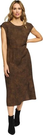 2-Biz Femme, Robes, Brun, Taille: 38 FR Midi Dress
