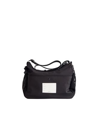 A.P.C. Unisex Shoulder Bag Trek Black Nylon