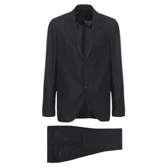Lardini Ikonischer Einreiher-Anzug - - Suits - Herren - Blau - 2XL