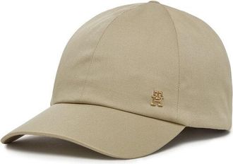 Tommy Hilfiger Cap Elevated Chic Soft Cap AW0AW17138 Beige
