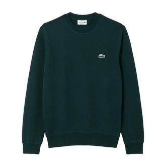 Lacoste Homme, Sweatshirts et sweats &agrave; capuche, Vert, Taille: M SweaT-shirt Crocodile et Paysage