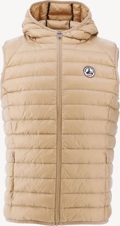 Jott Doudoune sans manches &agrave; capuche Beige Pat - Taille 4XL