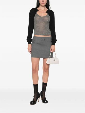 Shushu/Tong Ribbed Knit Tank Top - Gray