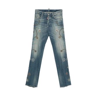 Dsquared2 Homme, Jeans, Bleu, Taille: M Skater Jean