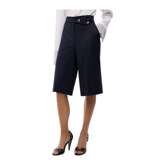 Pinko Merlot Bermuda - - Shorts - Damen - Blau - S