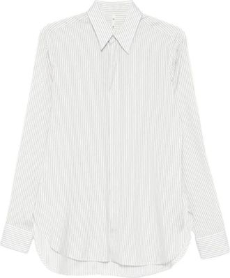 Petar Petrov Femme, Blouses et Chemises, Blanc, Taille: 38 FR Pin Striped Shirt