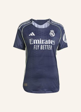 adidas Real Madrid 25/26 Ausw&auml;rtstrikot Authentic blau