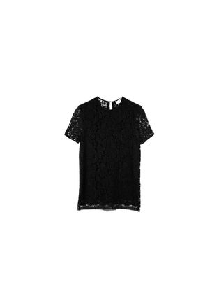 Victoria Beckham Black Lace Top Size XS