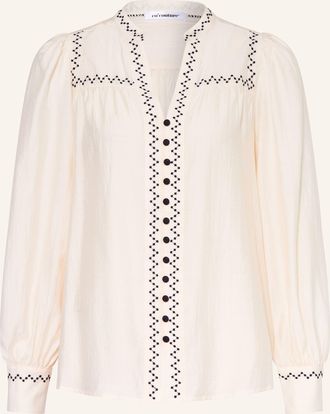 Co'Couture Cocouture Bluse Mit Stickereien weiss