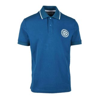 Dirk Bikkembergs Homme, Tops, Bleu, Taille: L Polo