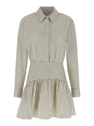 Staud Robe Au Genou - Blanc