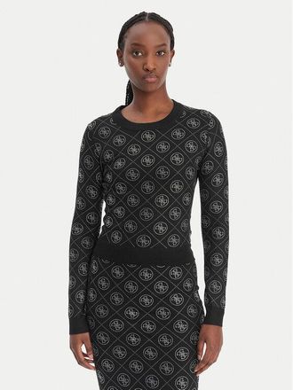 Guess Pullover W6RR66 Z3JD2 Schwarz Regular Fit