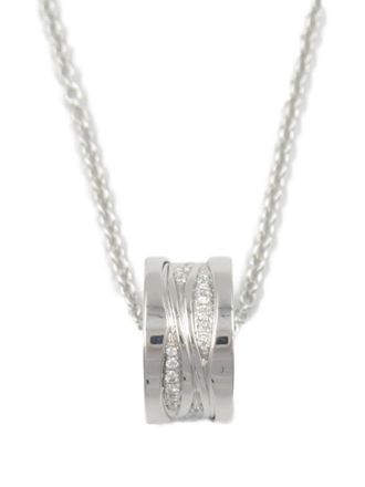 Bulgari collier B-Zero1 en or blanc 18ct (années 2010) - Argent