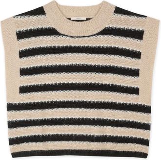 Sessun Pull Sans Manches Skye Rayures Sess&ugrave;n