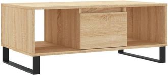 vidaXL vidaXL Couchtisch Sonoma Eiche 90x50x36,5 cm Holzwerkstoff