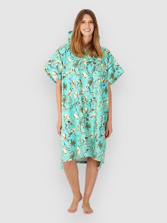 After Humming Birds Poncho de surf vert
